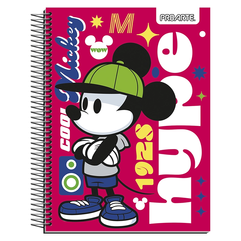 Cuaderno Carta Flocked Mickey 150Hjs Proarte – Jabes Chile