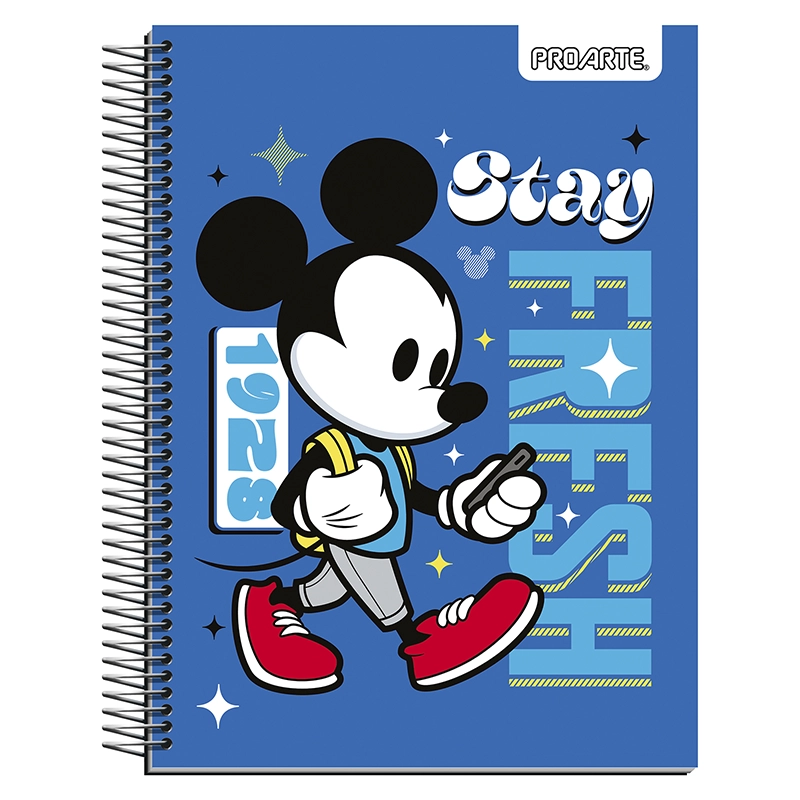 Cuaderno Carta Flocked Mickey 150Hjs Proarte – Jabes Chile
